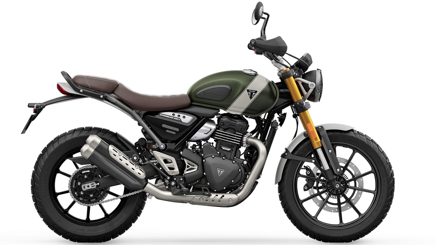 Triumph Scrambler 400 X For The Ride